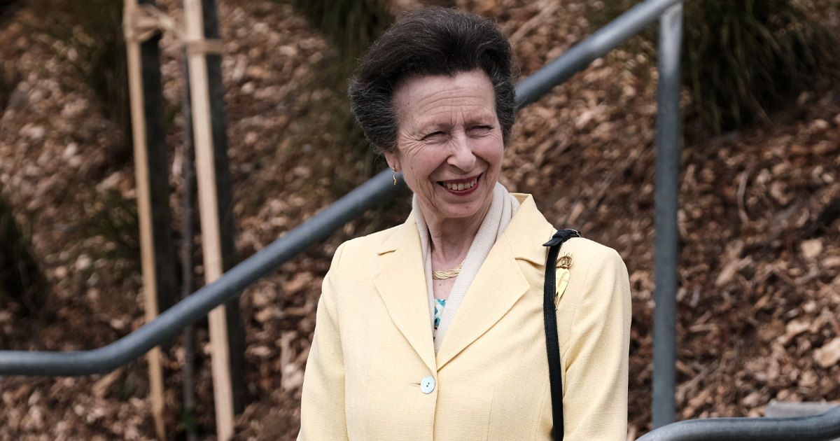 Anna hercegnő különös új barátra tett szert új-zélandi látogatása során ...