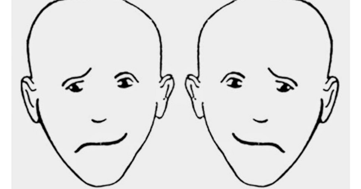 Melyik arcot látod vidámabbnak? A válaszod rengeteget elárul a ...