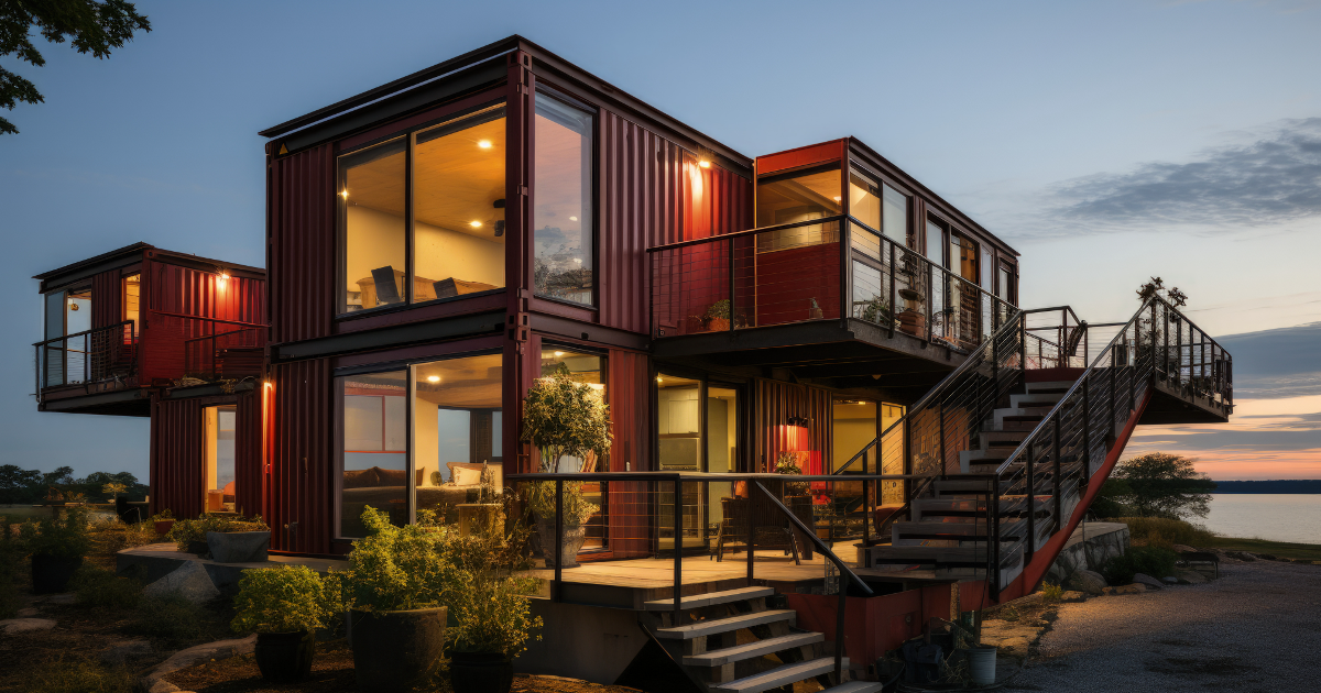 Elképesztő konténerházak épülnek a világon, Magyarországon is egyre ...