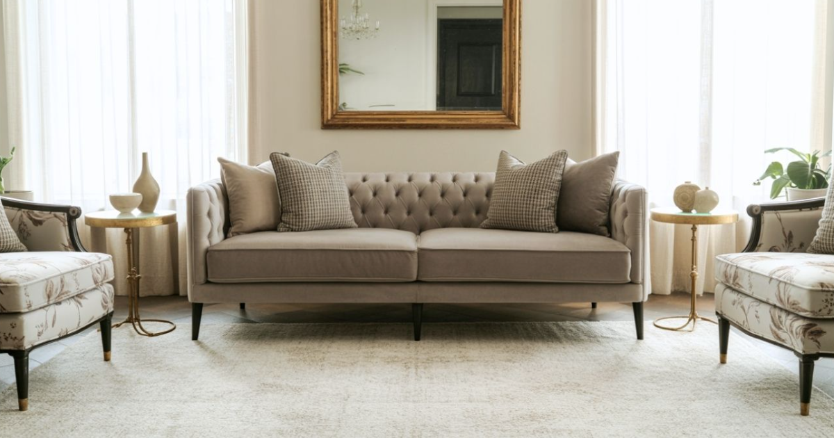 Stílusos nappali kis költségvetéssel – mindössze 5 bútor kell hozzá - Elle