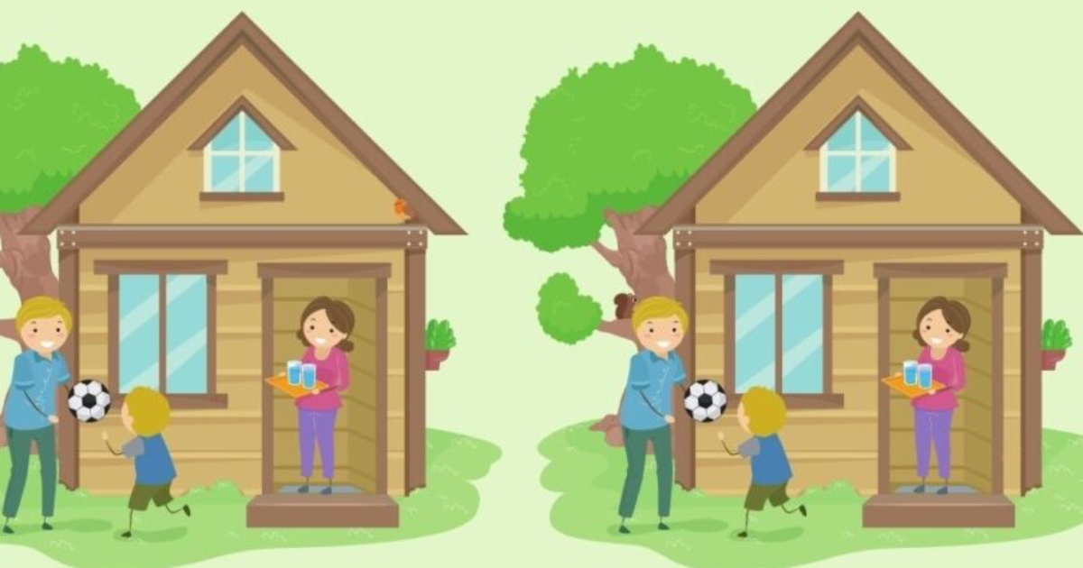 Csak egy zseni találja meg a 4 különbséget 20 másodperc alatt - Elle